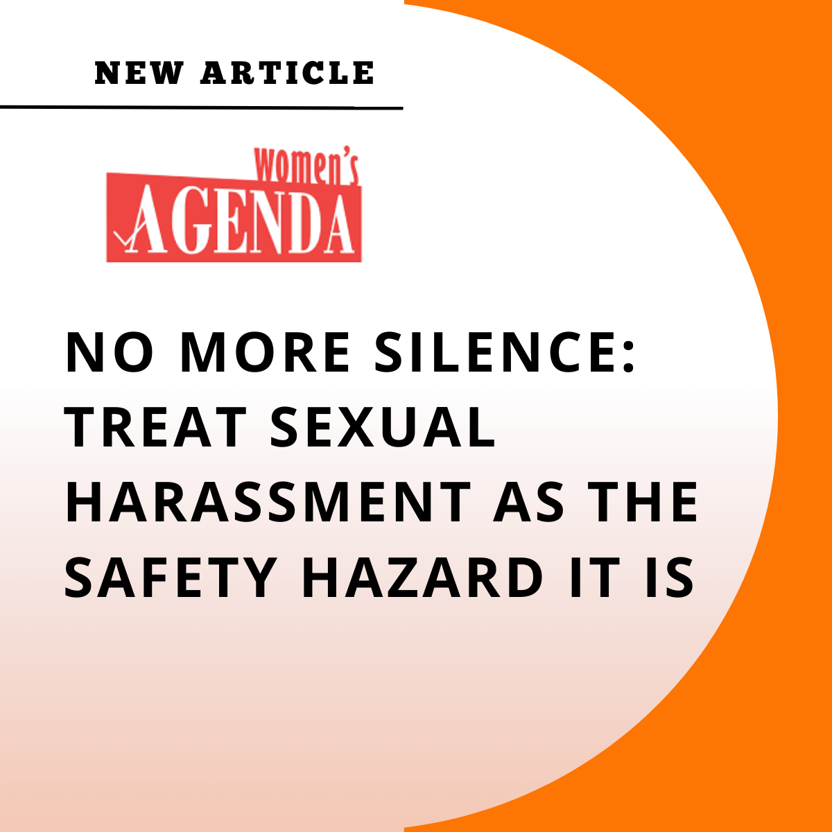WWCA featured in Women’s Agenda - Working Women's Centre Australia ...